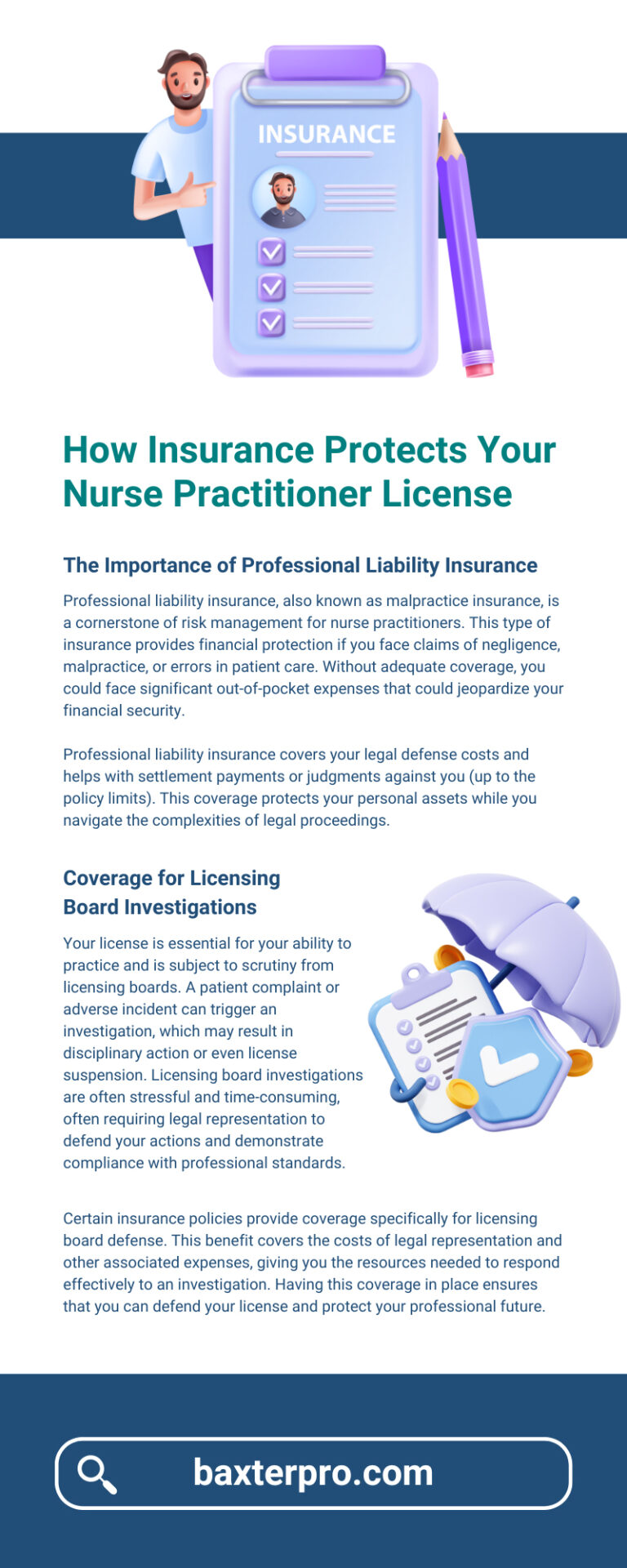 How Insurance Protects Your Nurse Practitioner License