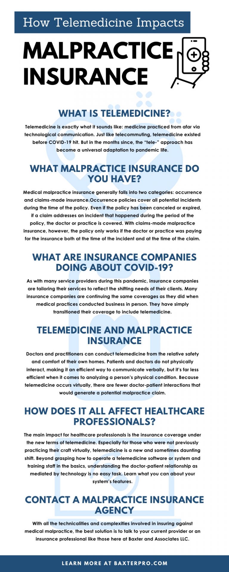 How Telemedicine Impacts Malpractice Insurance