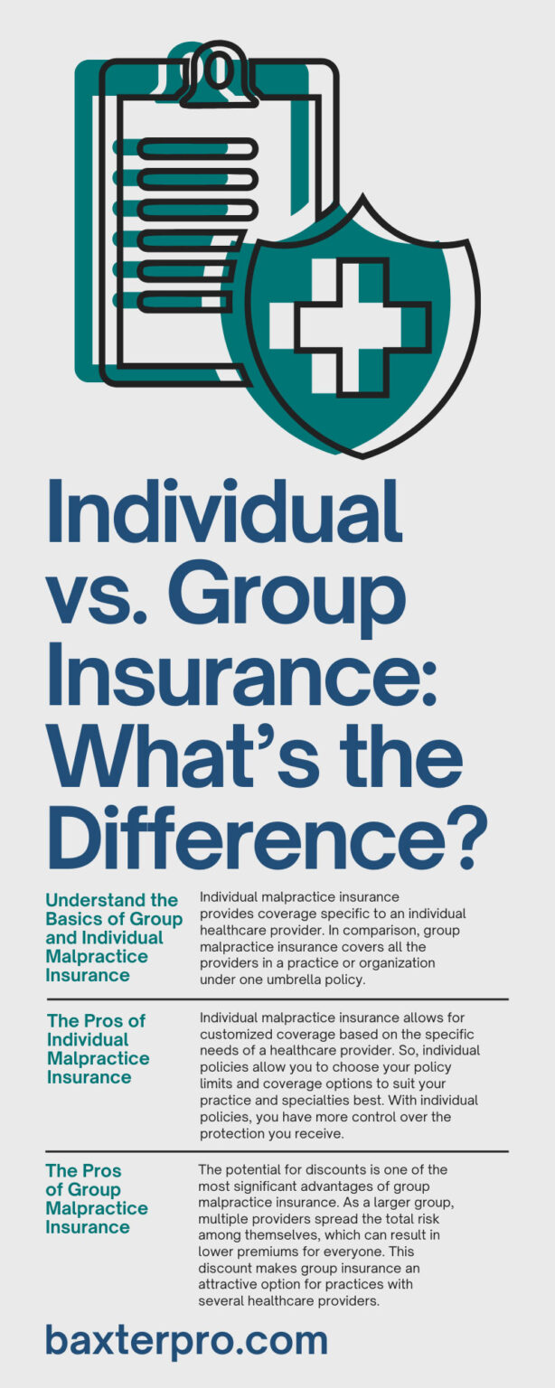 Individual vs. Group Insurance: What’s the Difference? - BaxterPro.com